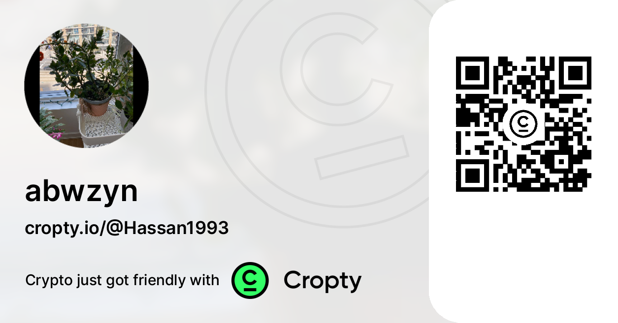 @Hassan1993 - send crypto via Cropty